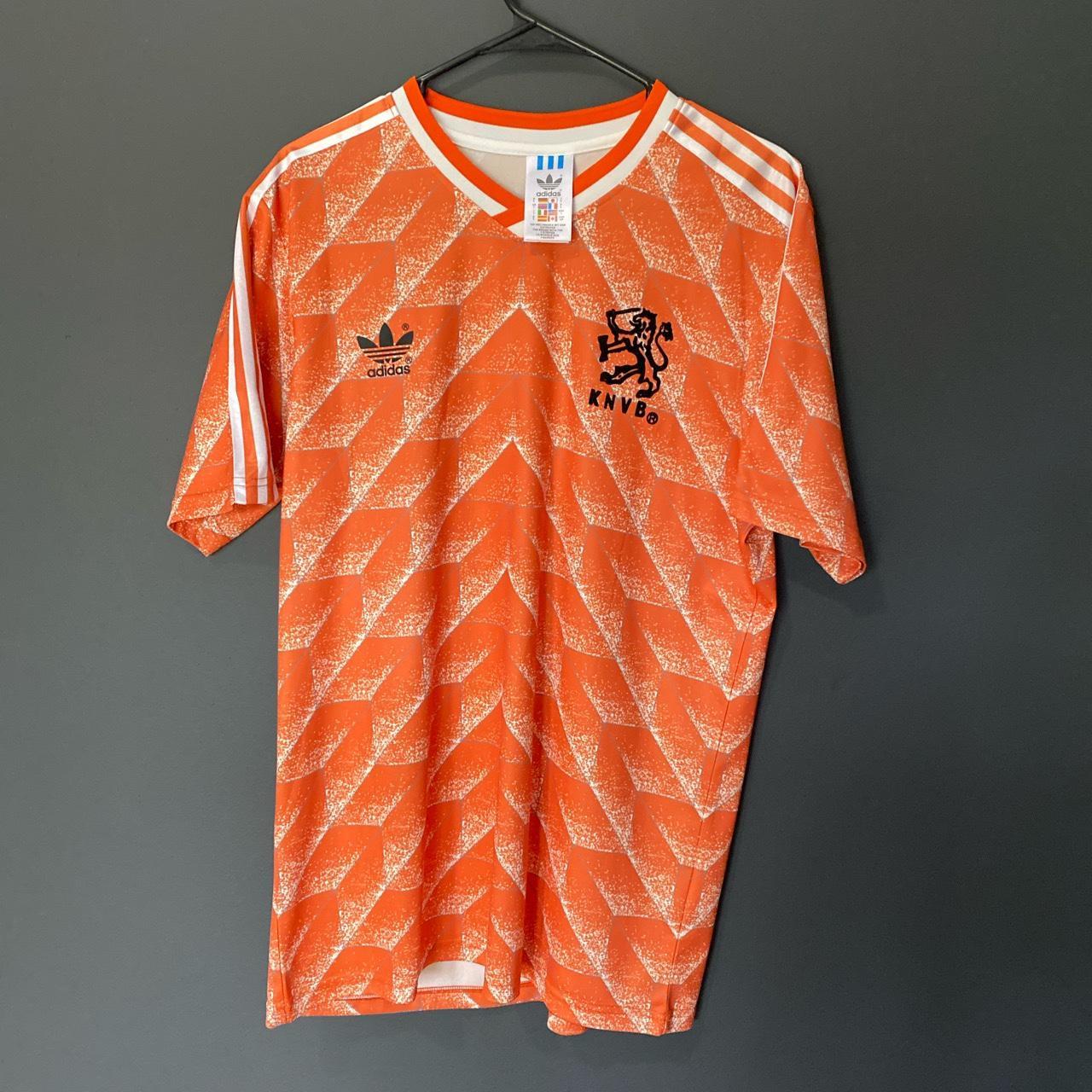 1988 NETHERLANDS HOME KIT RUUD GULLIT🇳🇱 ADIDAS... - Depop