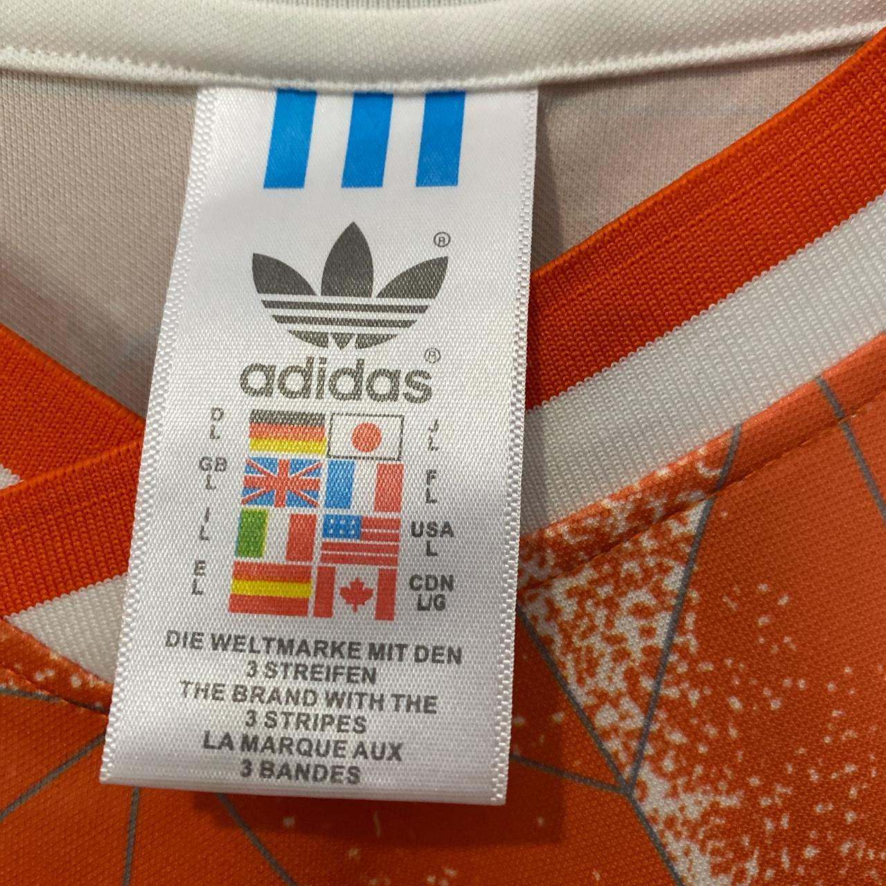 1988 NETHERLANDS HOME KIT RUUD GULLIT🇳🇱 ADIDAS... - Depop