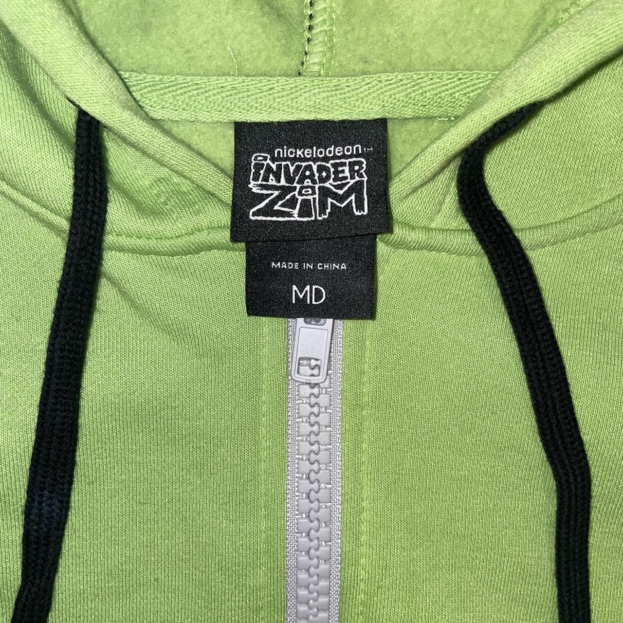 GIR Invader Zim Hoodie from Hot Topic! Made from 60%... - Depop