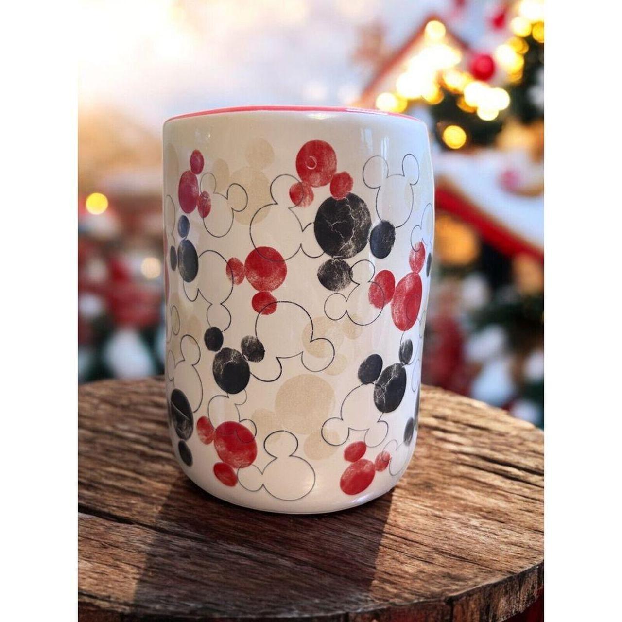 Disney Rae Dunn Mickey Mouse Mug Red Black White... | Depop