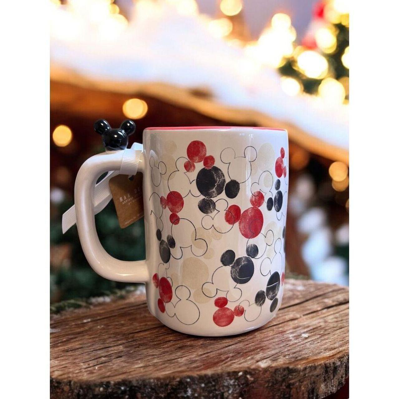Disney Rae Dunn Mickey Mouse Mug Red Black White... | Depop