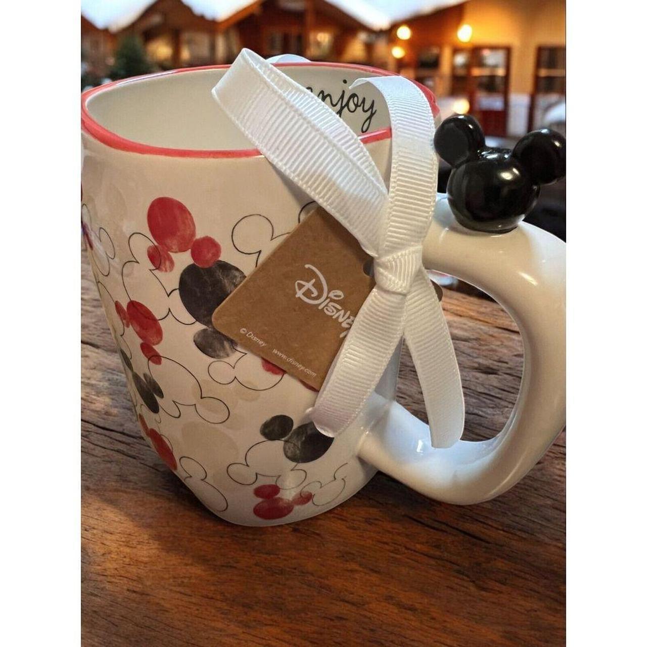 Disney Rae Dunn Mickey Mouse Mug Red Black White... | Depop