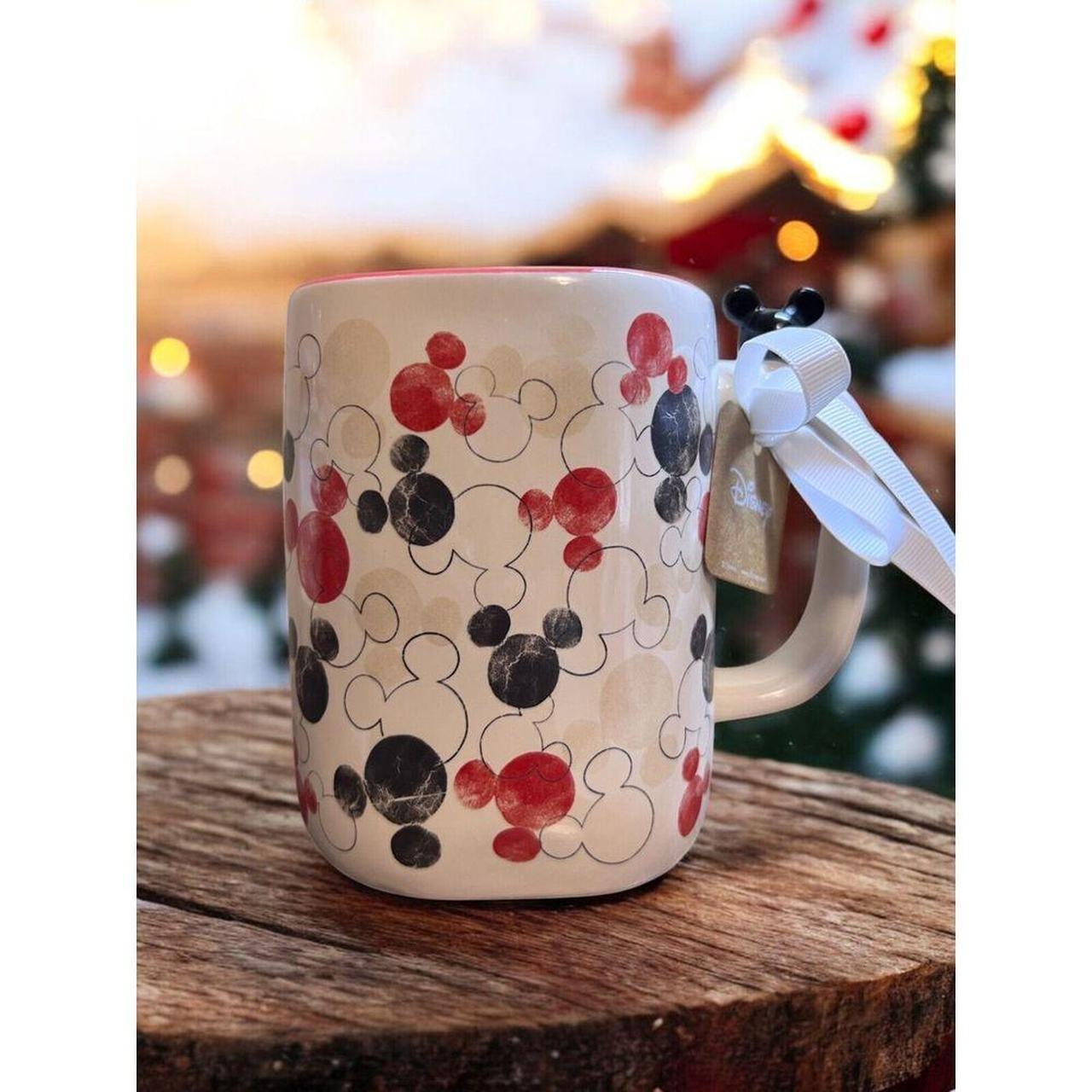 Disney Rae Dunn Mickey Mouse Mug Red Black White... | Depop