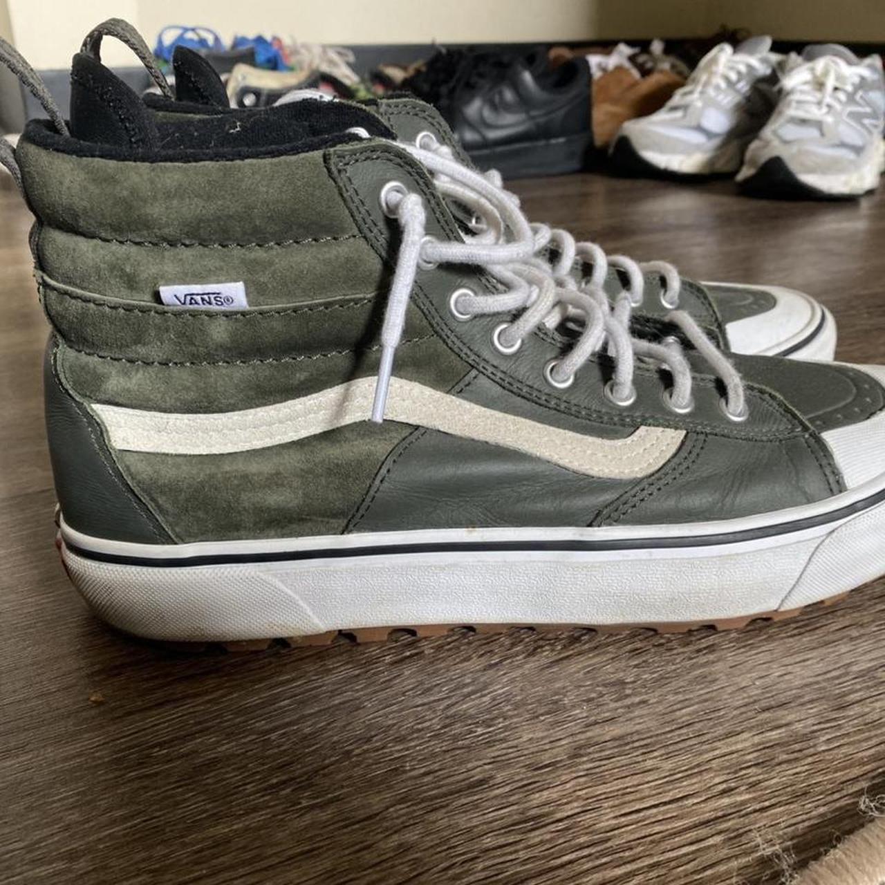 Scotchgard 3m weather resistant pine green vans... - Depop
