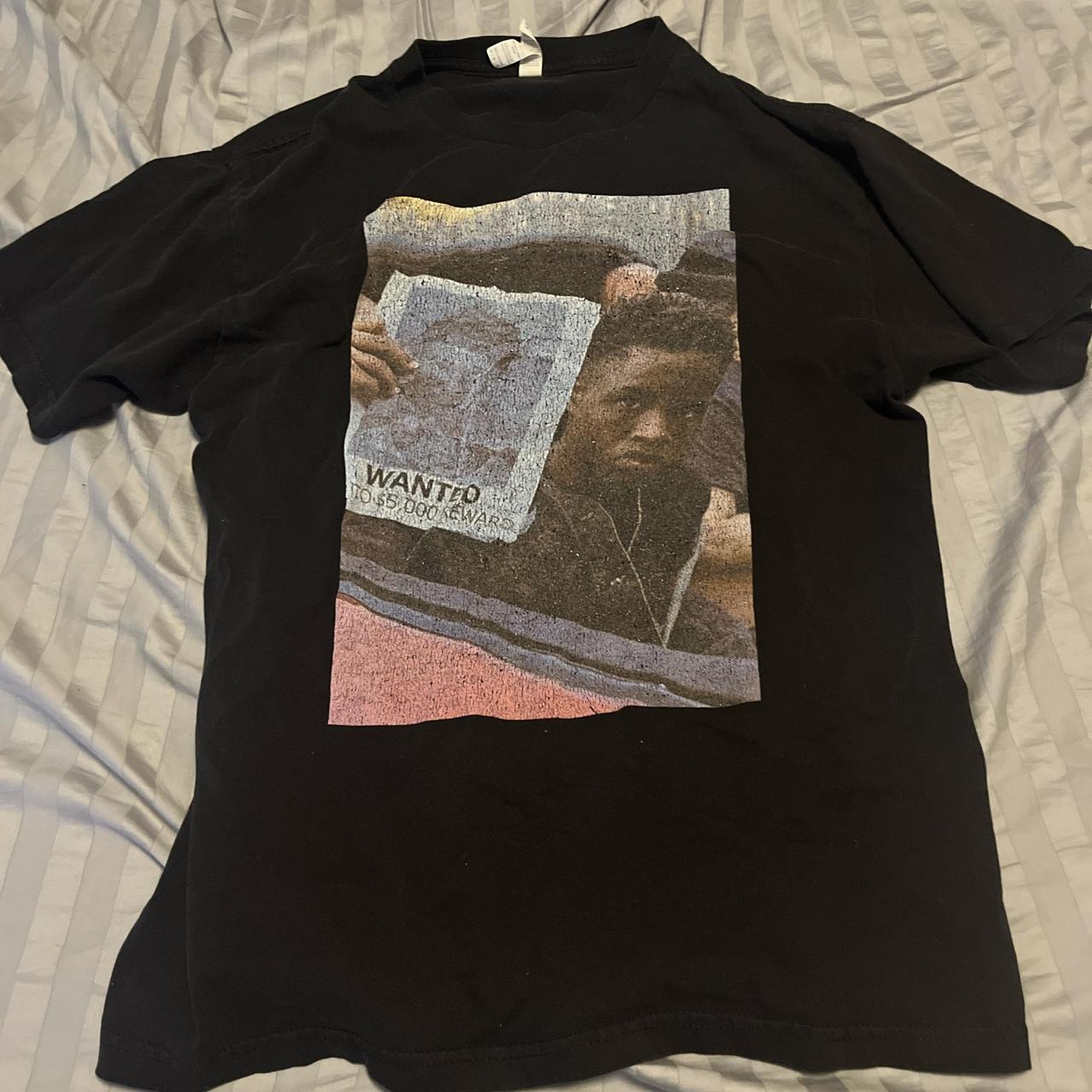 Black tay-k graphic tee size medium good condition... | Depop