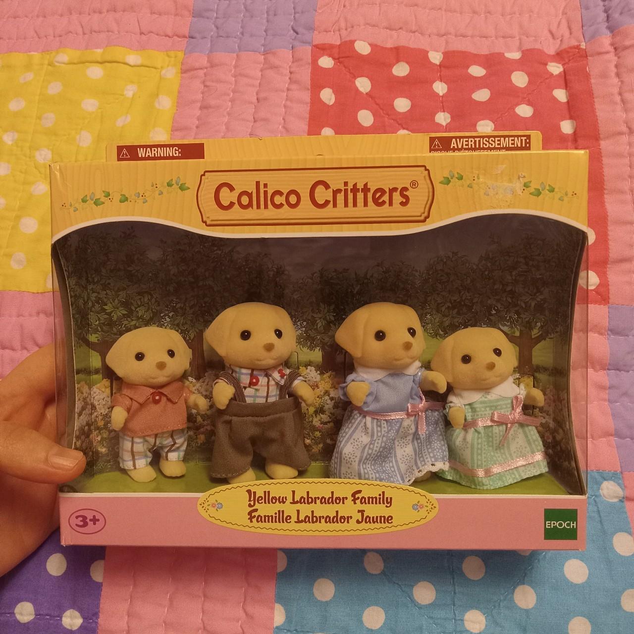 New in box yellow lab family of calico critters.... - Depop