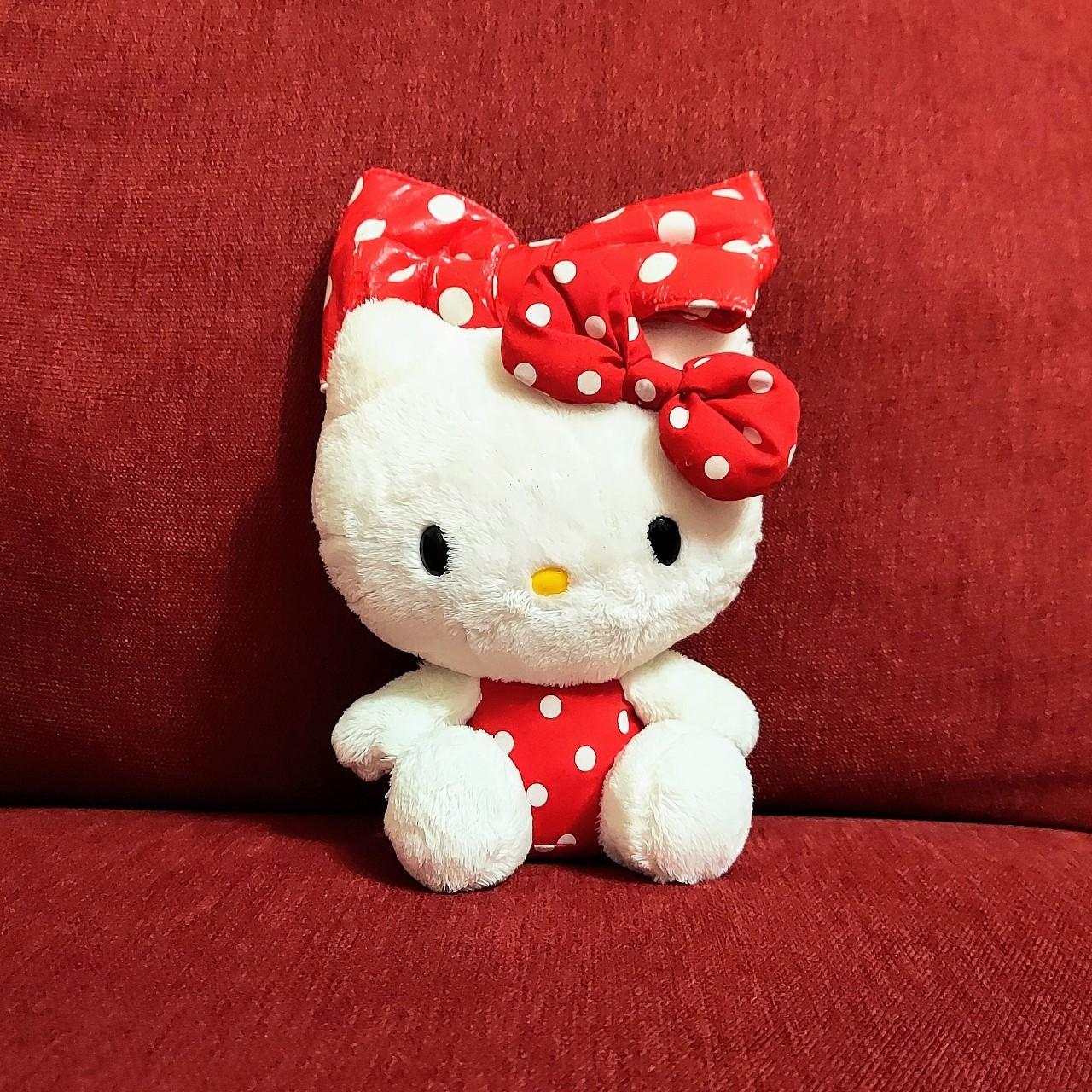 Sanrio Hello Kitty Plush Mascot bag Plush strap... - Depop