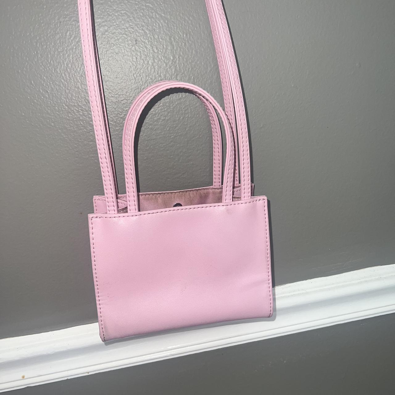 Small, telfar purse #pinkpurse #purse #telfar... - Depop