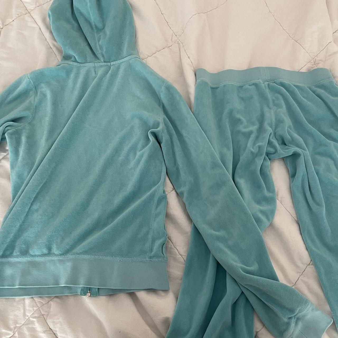 Baby blue Juicy Couture velour tracksuit 🍼💕 A Juicy... - Depop