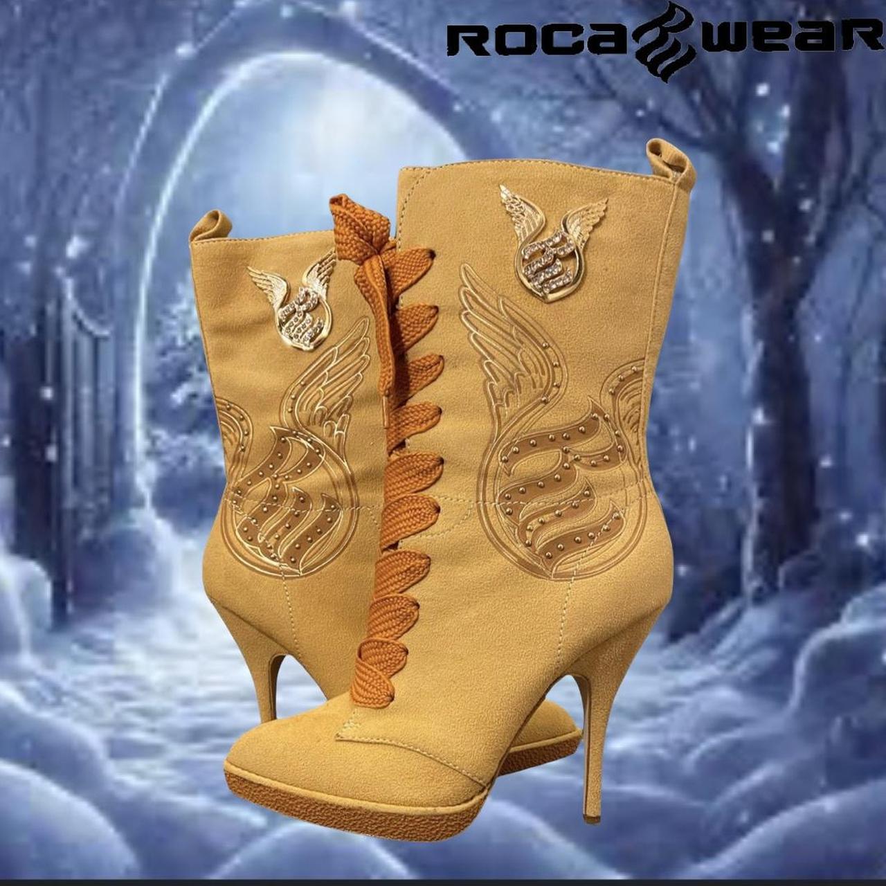 Rocawear Sneaker Heel @lucklikevintage on IG for... - Depop