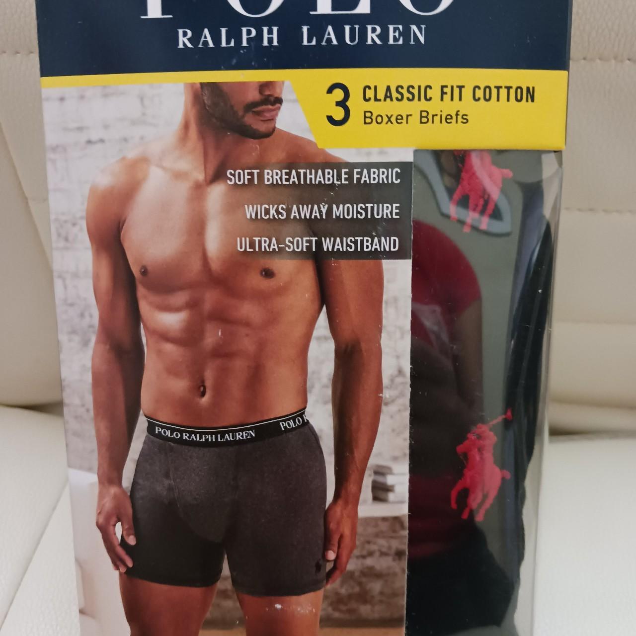 Polo Ralph Lauren Men's Boxer Briefs 3 Pack Classic... | Depop