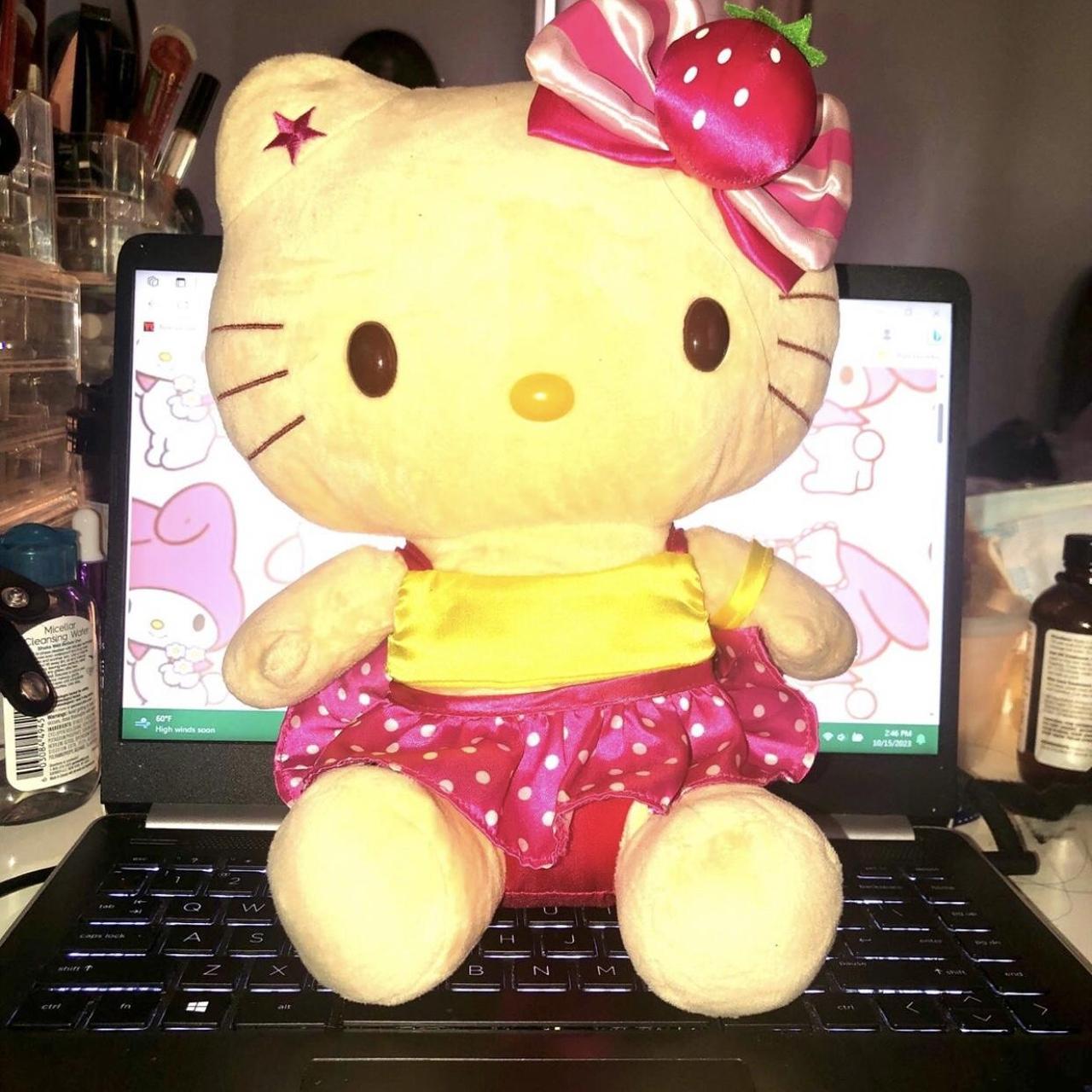 Rare hello kitty sanrio plushie #sanrio #hellokitty... - Depop