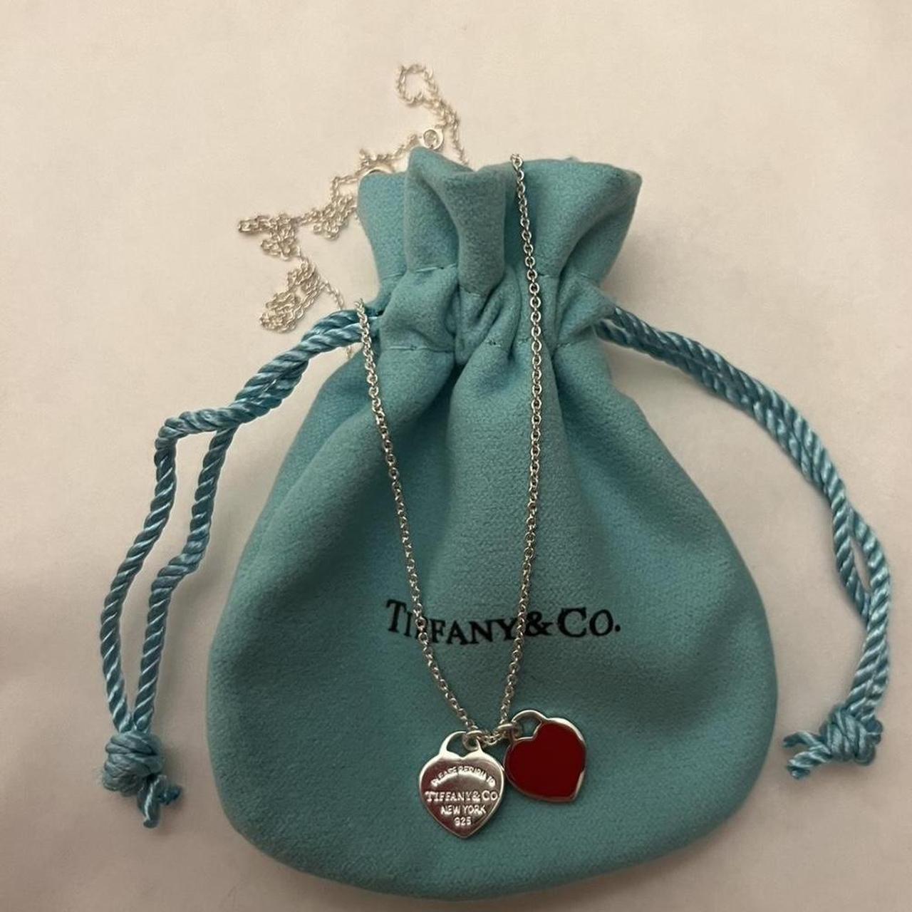 Tiffany & Co return to Tiffany red mini double... - Depop