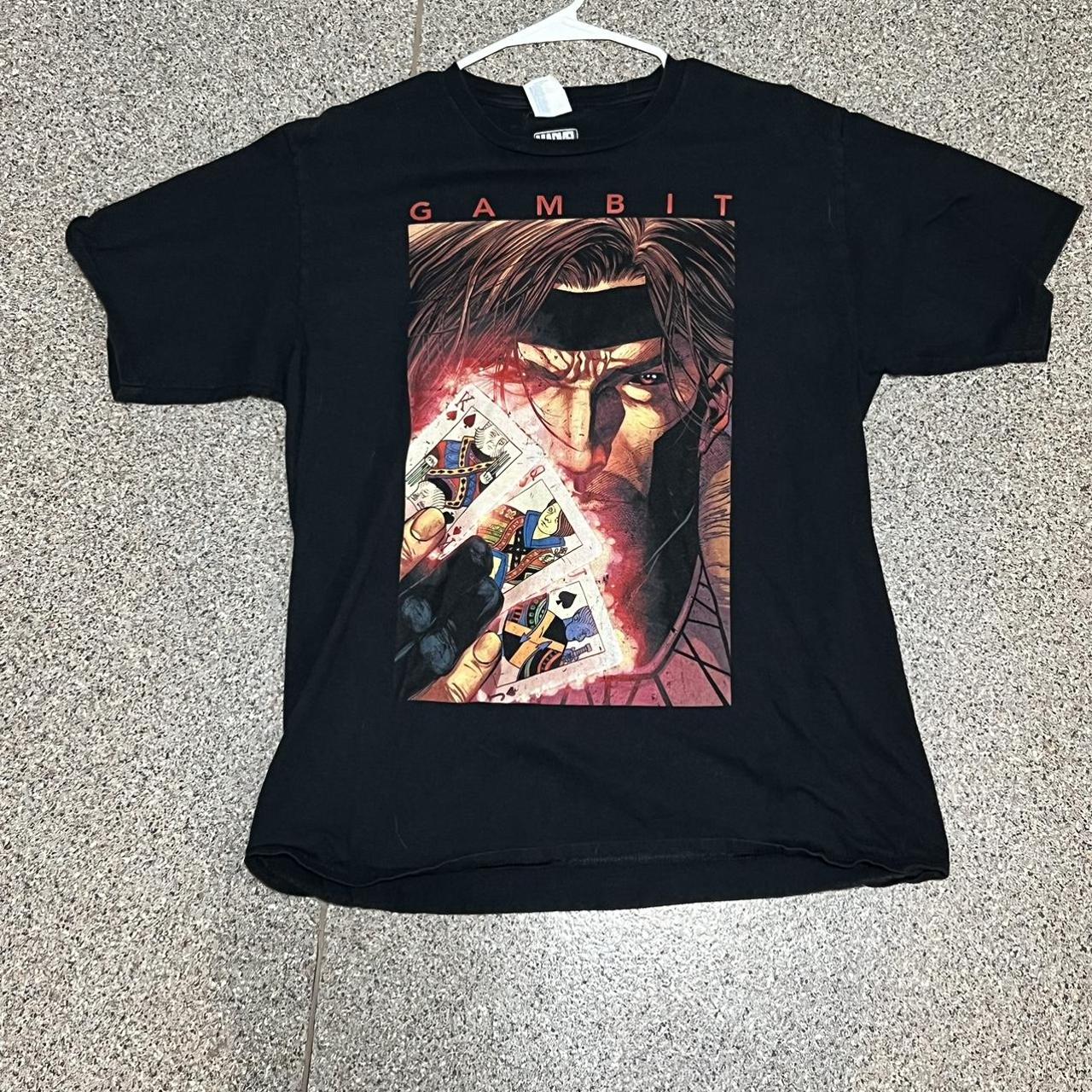 Marvel Gambit shirt X-men Superhero Wolverine - Depop