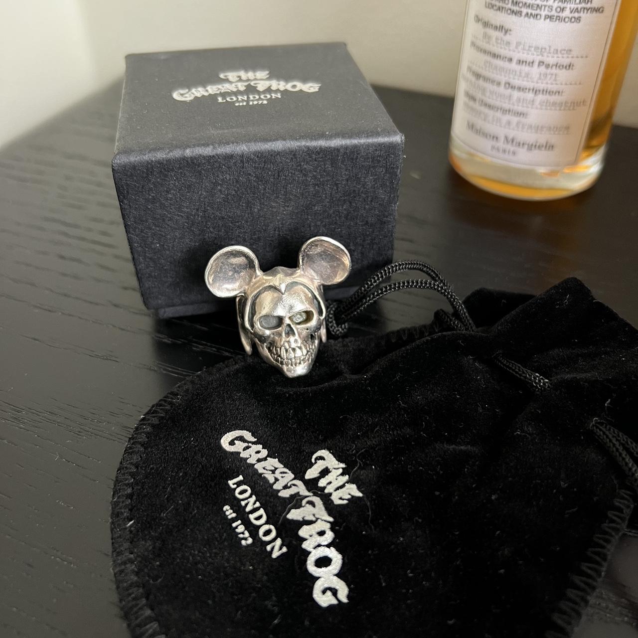 The Great Frog ⛓🖤 Michael Rodent Skull Ring size L... - Depop