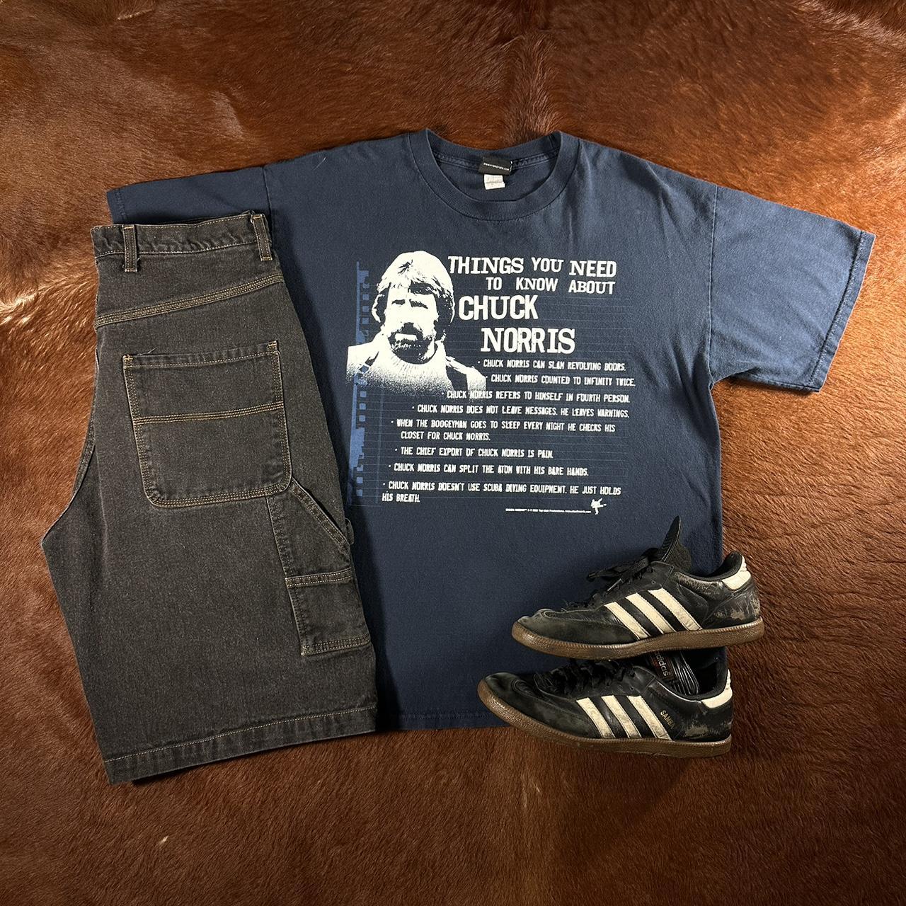Vintage graphic chuck Norris comedy funny humor... - Depop
