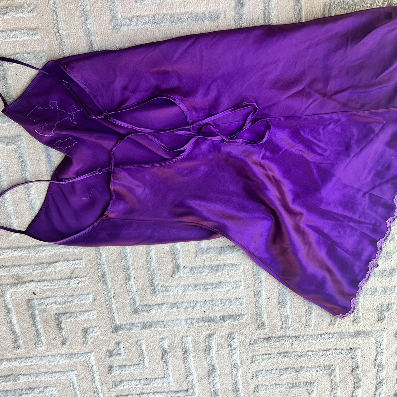 Victoria’s Secret purple slip dress - Depop