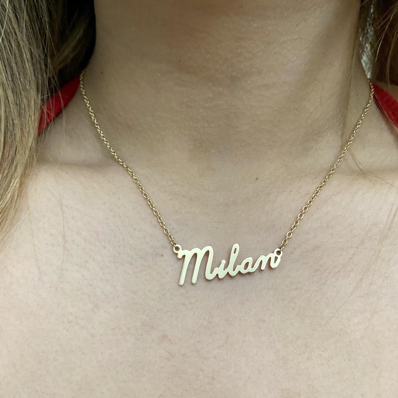 HMK LIC gold plated 925 Sterling silver Milan... - Depop