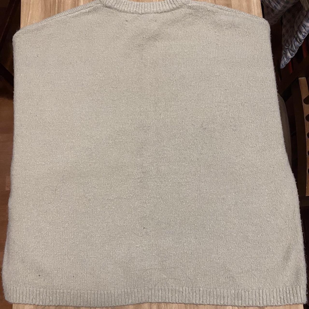 Oak + Fort light green wool sweater shirt Worn... - Depop