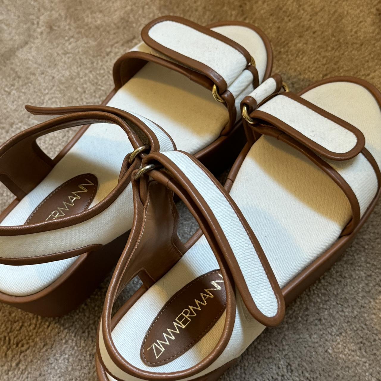 ZIMMERMANN Platform Sandals - Sample piece - Never... - Depop