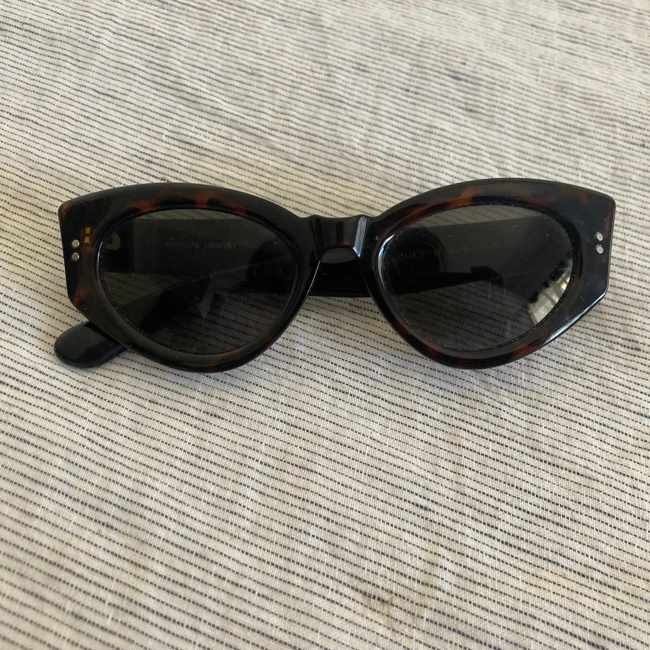 Mink Pink Avenue Sunglasses They Are A Dark Tortise Depop