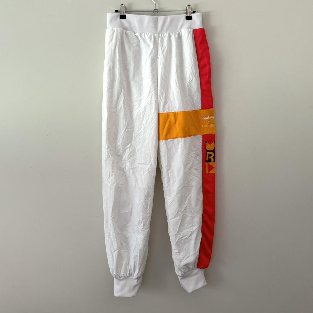 reebok x gigi hadid white trackies • super comfy... - Depop