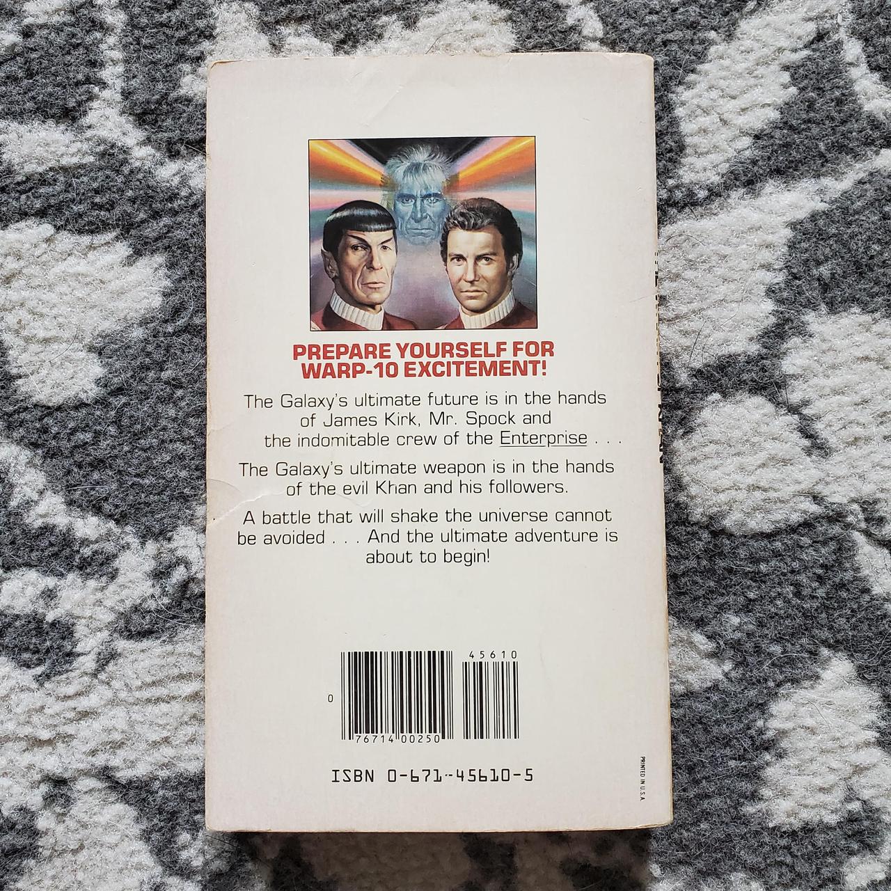 Vintage Star Trek pocket book published 1985 "The... - Depop