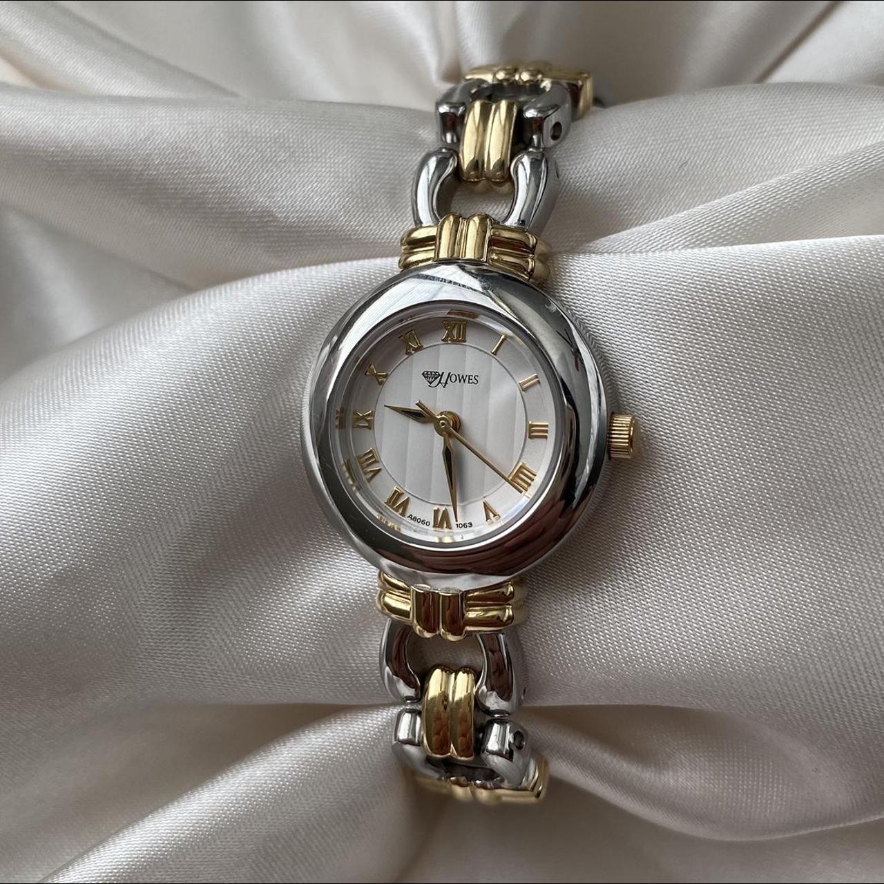 Gorgeous Classy Silver and Gold Tone Watch . Runs... - Depop