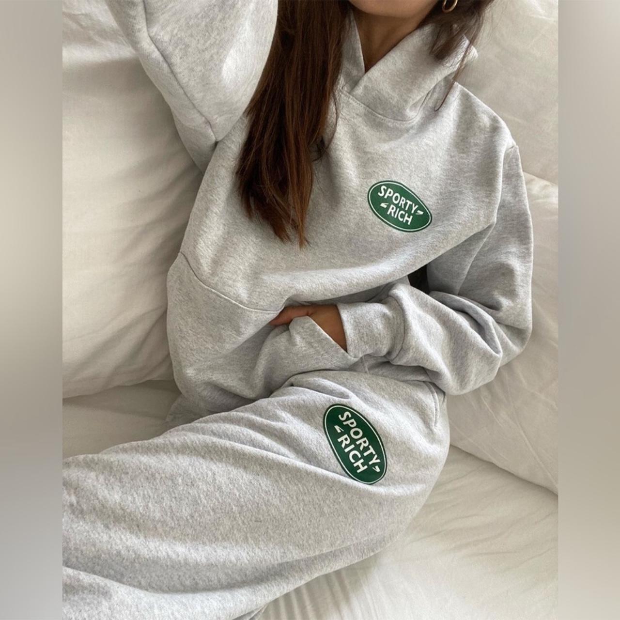 Sporty & Rich Land Rover Sweatshirt &... - Depop