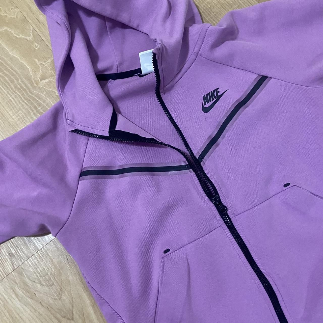 Nike Tech Fleece (Big Kids (Girls) Full Zip Hoodie)... - Depop