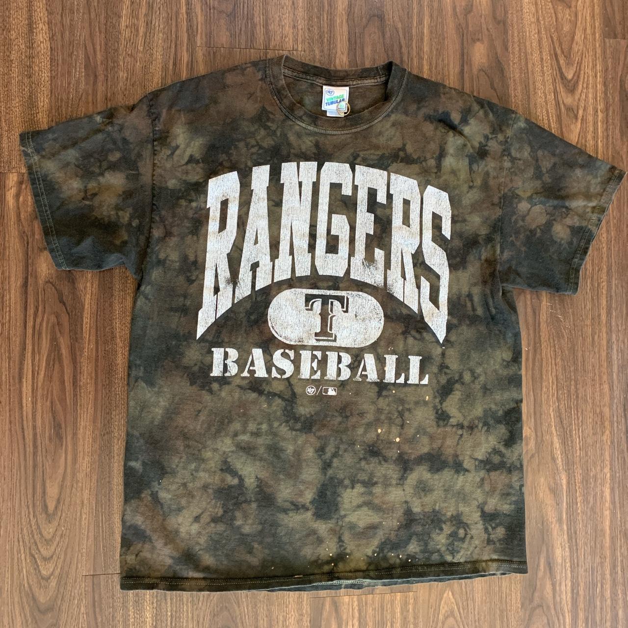 ‘47 Vintage Tubular Texas Rangers tee, Size XL.... - Depop