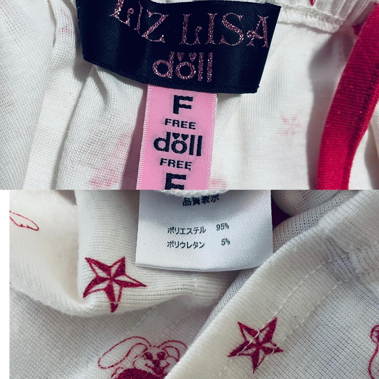 Y2K Star Bunny Babydoll Top by Liz Lisa Doll 2000s... - Depop