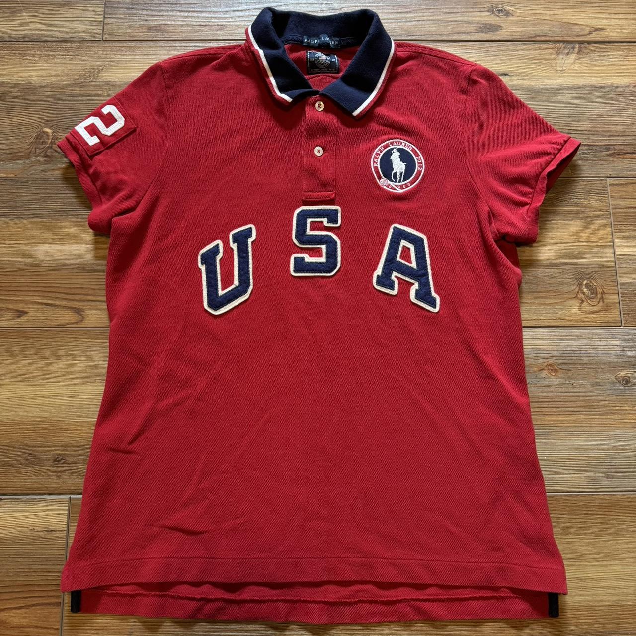 Chief Keef Polo Ralph Lauren USA Polo Shirt size... - Depop