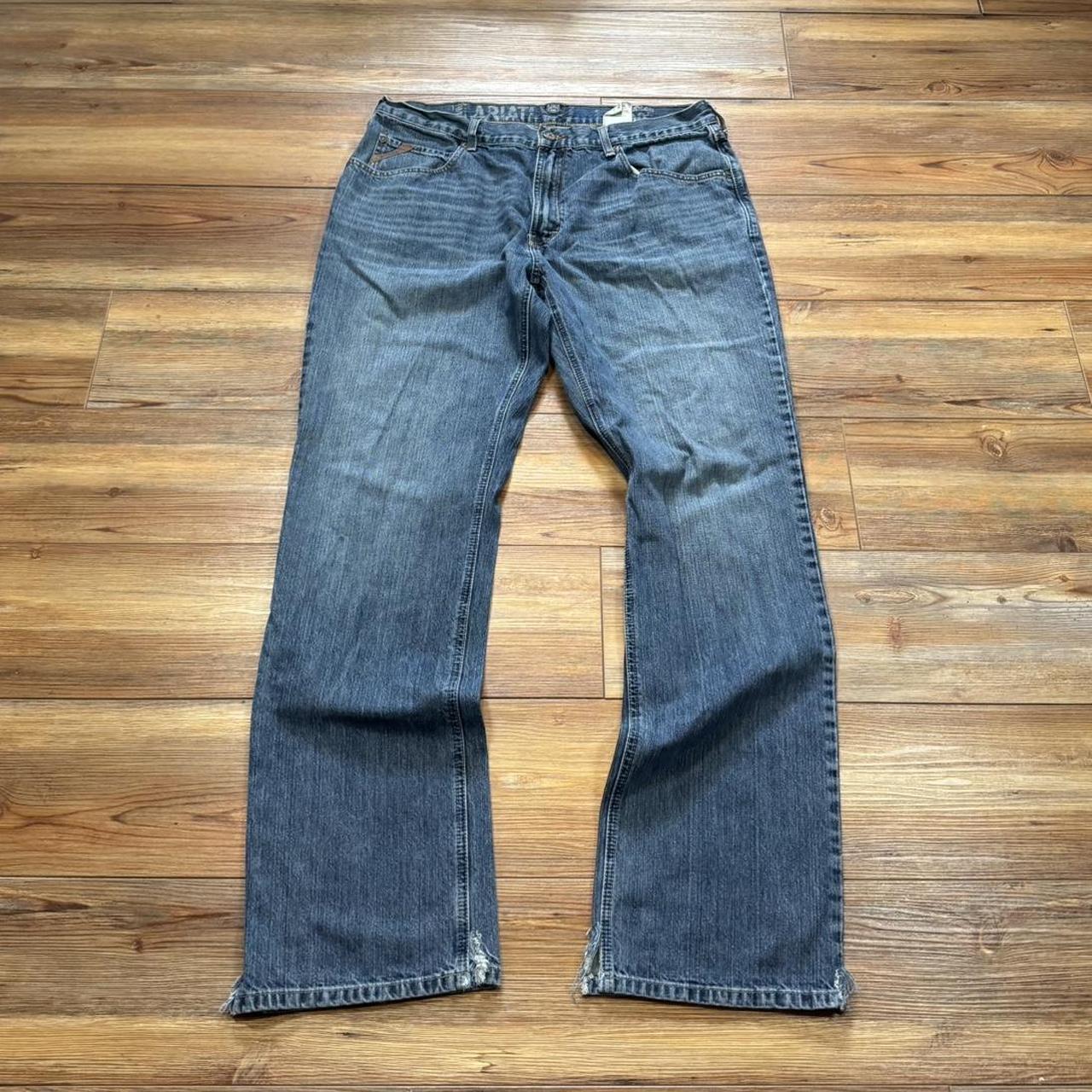 Vintage Ariat M2 Relaxed Bootcut Denim Jeans fits... | Depop