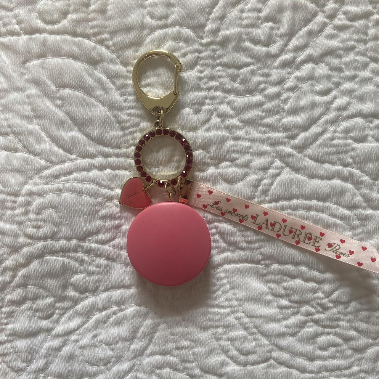 Laduree raspberry macaron keychain - Limited... - Depop