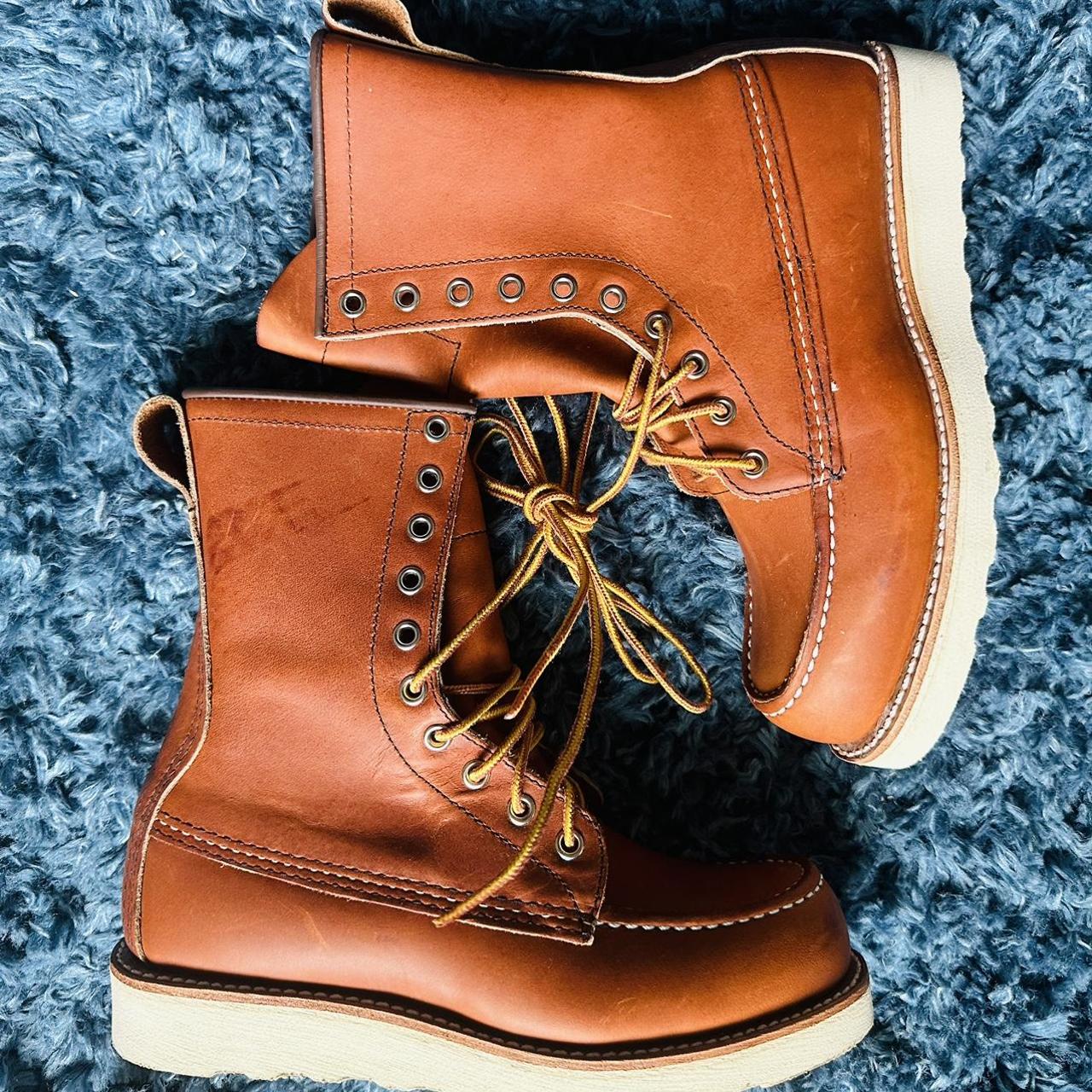 Size: 5 1/2 US No Box Red Wing 877 8" Classic Moc... - Depop