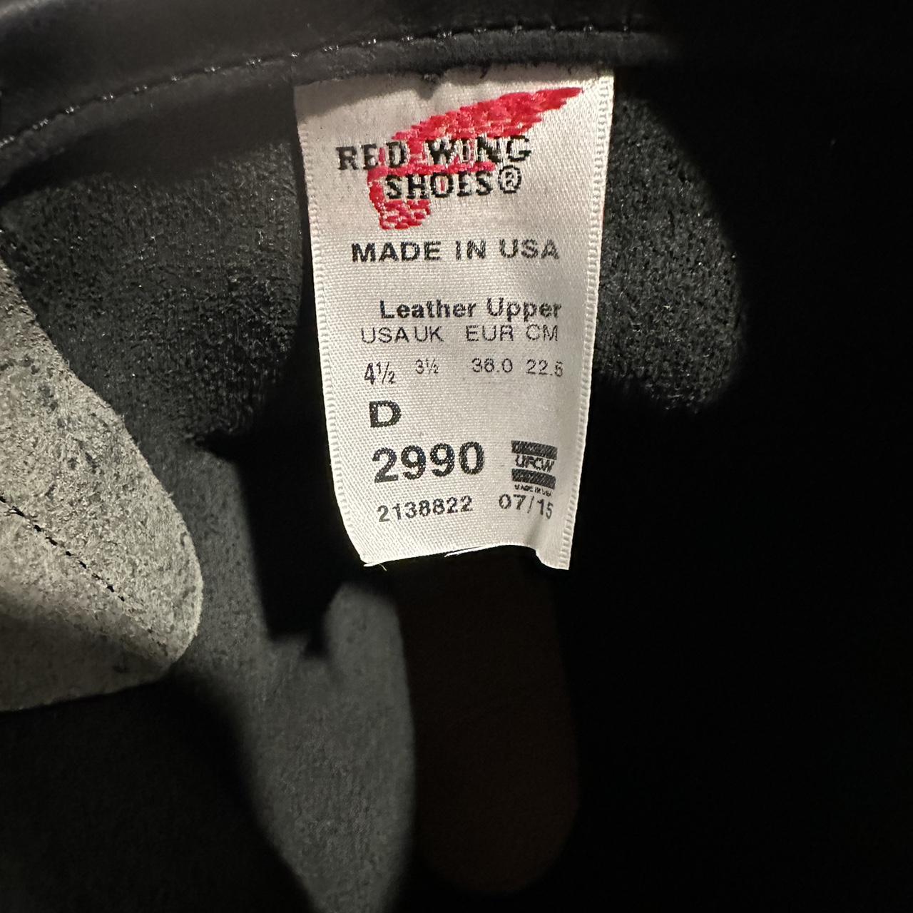 Red Wing 2990, 2991, 11" Engineer Boot(Black orAmber... - Depop