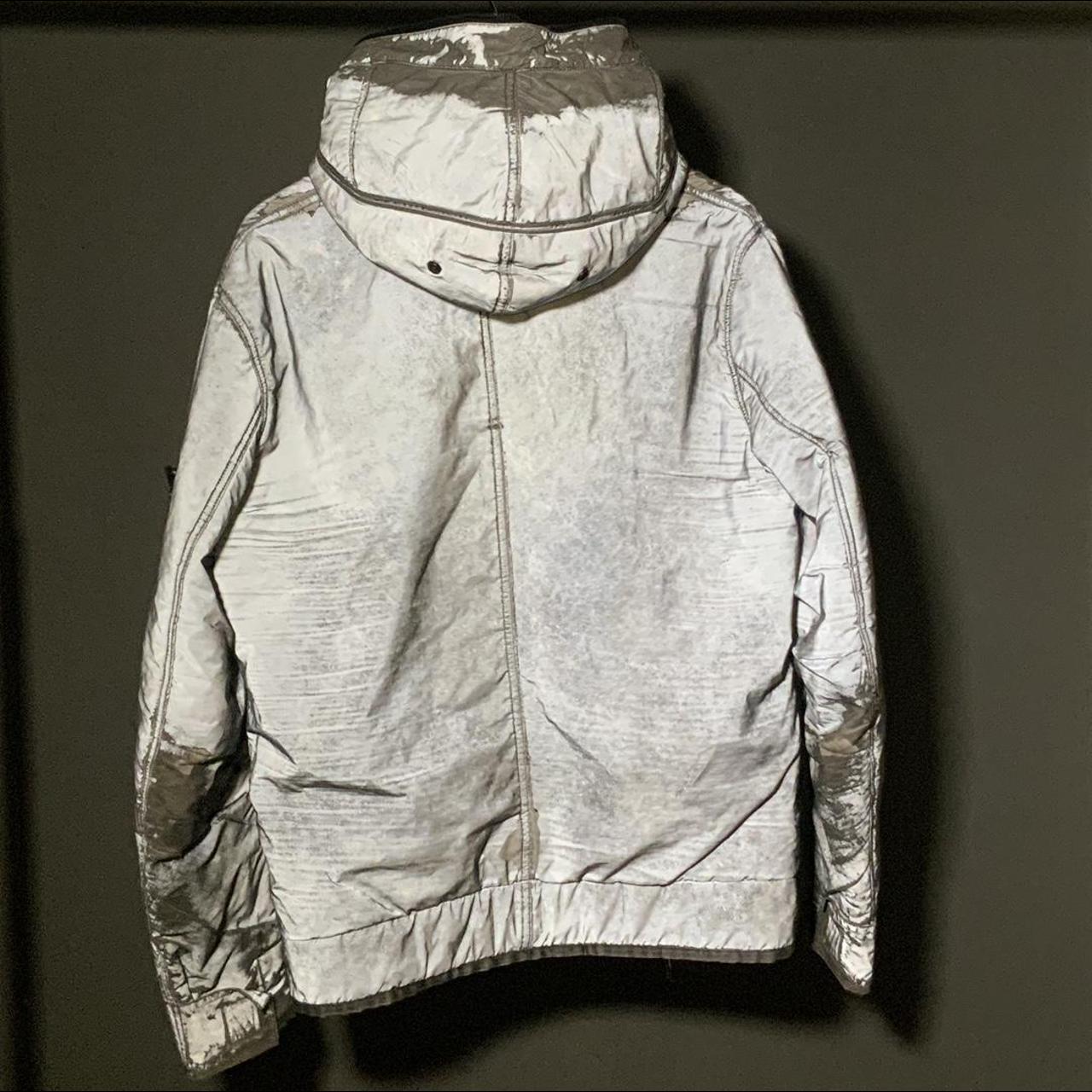 STONE ISLAND REFLECTIVE JACKET Very loved as you... - Depop