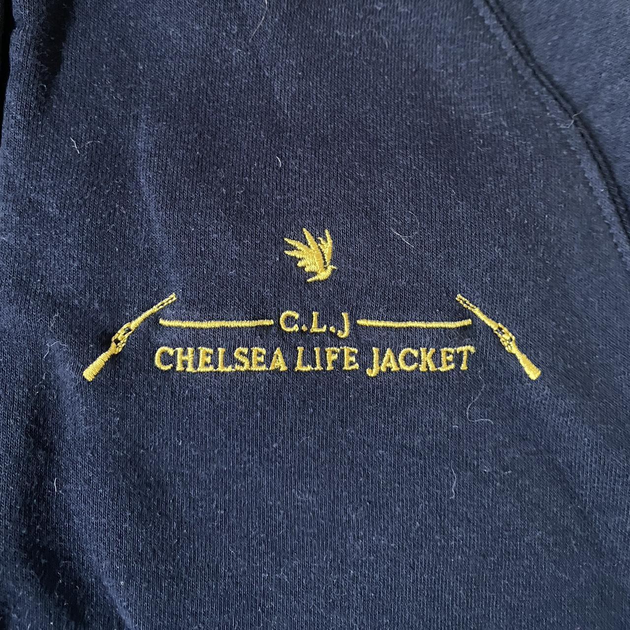 Chelsea life jacket navy quarter zip This style is... - Depop