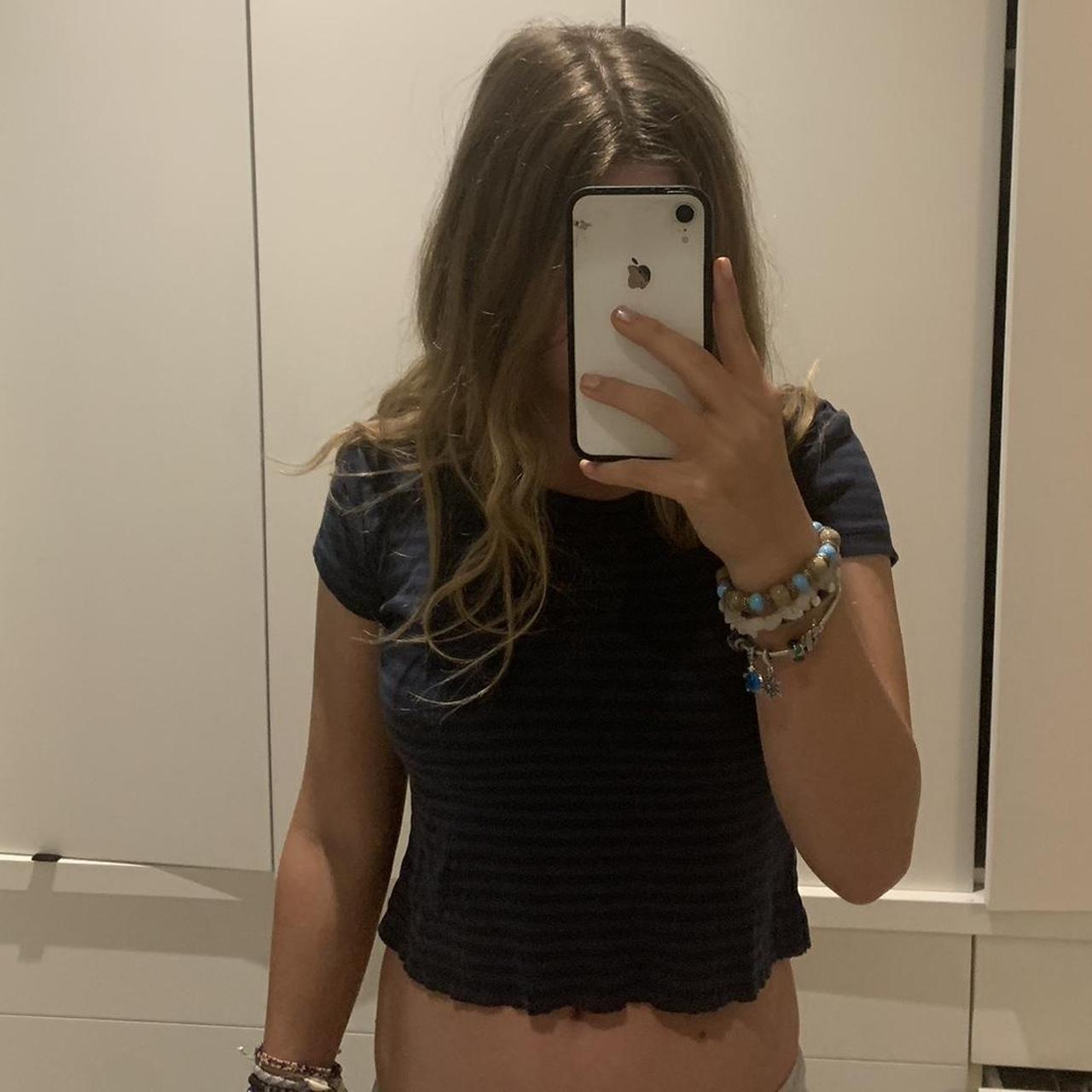 super cute brandy melville top perfect basic for... - Depop