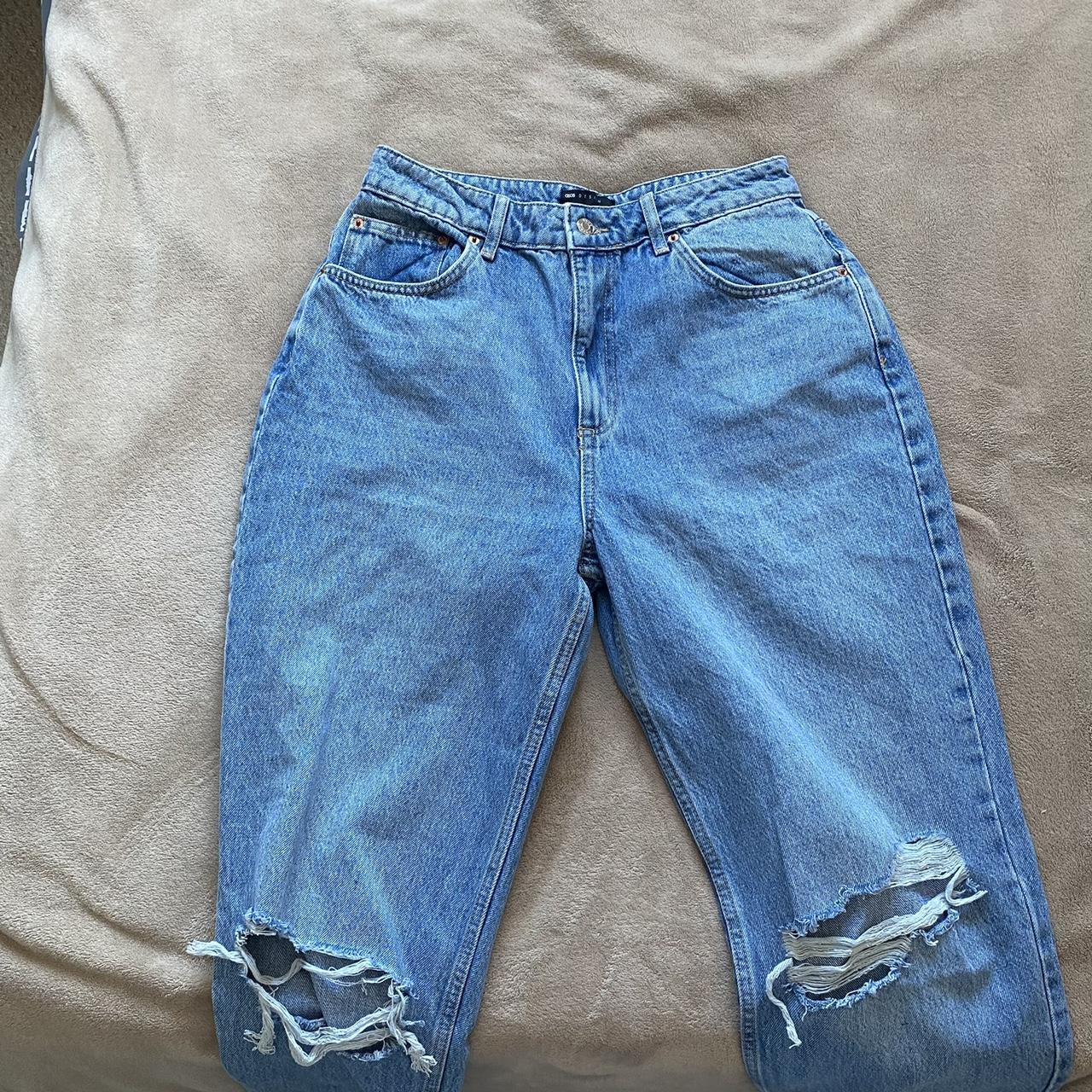 Asos Design Hourglass High Rise Slouchy Mom Jeans Depop