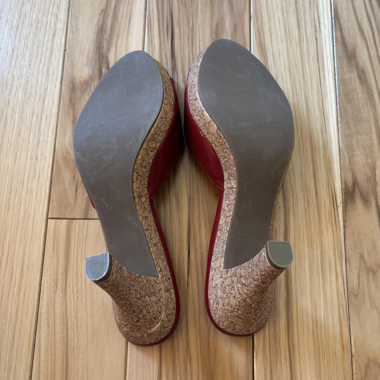 Vintage Y2K Candies Red Faux Patent Leather... | Depop