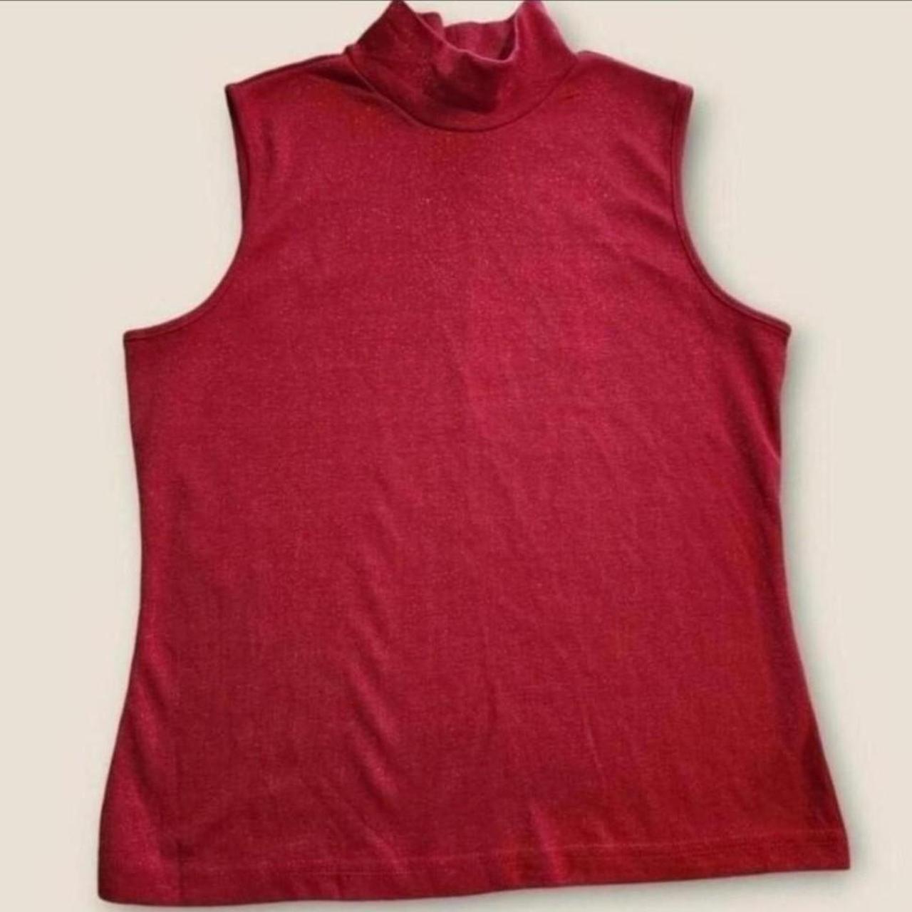 Red sparkly tank top ️‍🔥 Vintage Y2k early 2000s... | Depop