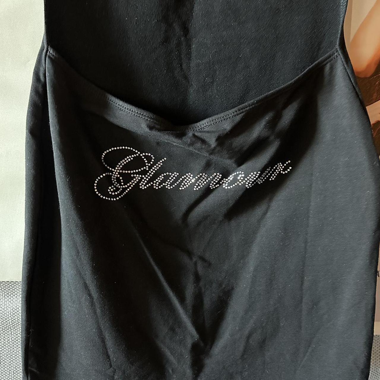 -Short tight fitting backless edikted dress -XS/Can... - Depop