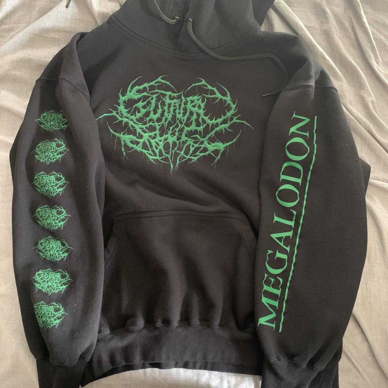 Guttural slug hoodie only worn once tagged as an... - Depop