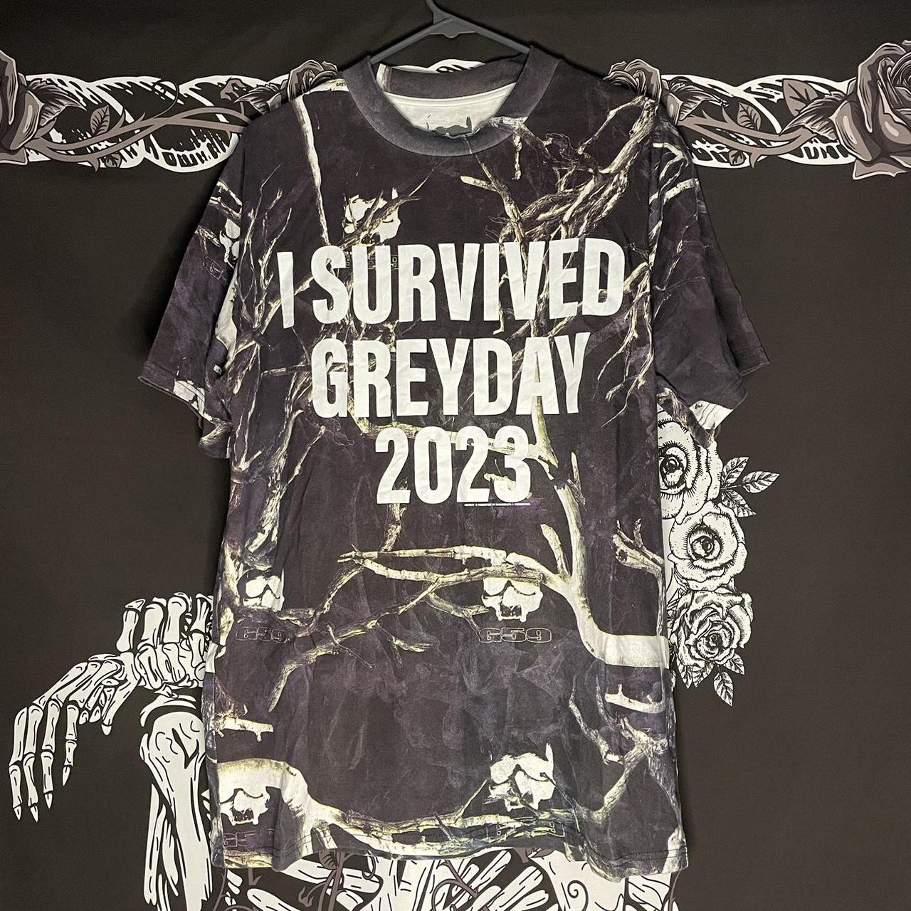 I Survived GreyDay 2023 Tee 💀 Purchased at Los... - Depop