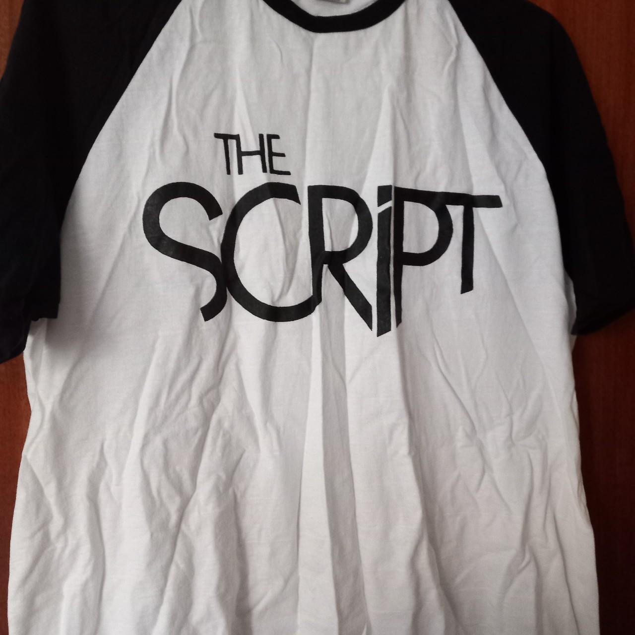 The Script tour T shirt Unisex Size XL In great... - Depop