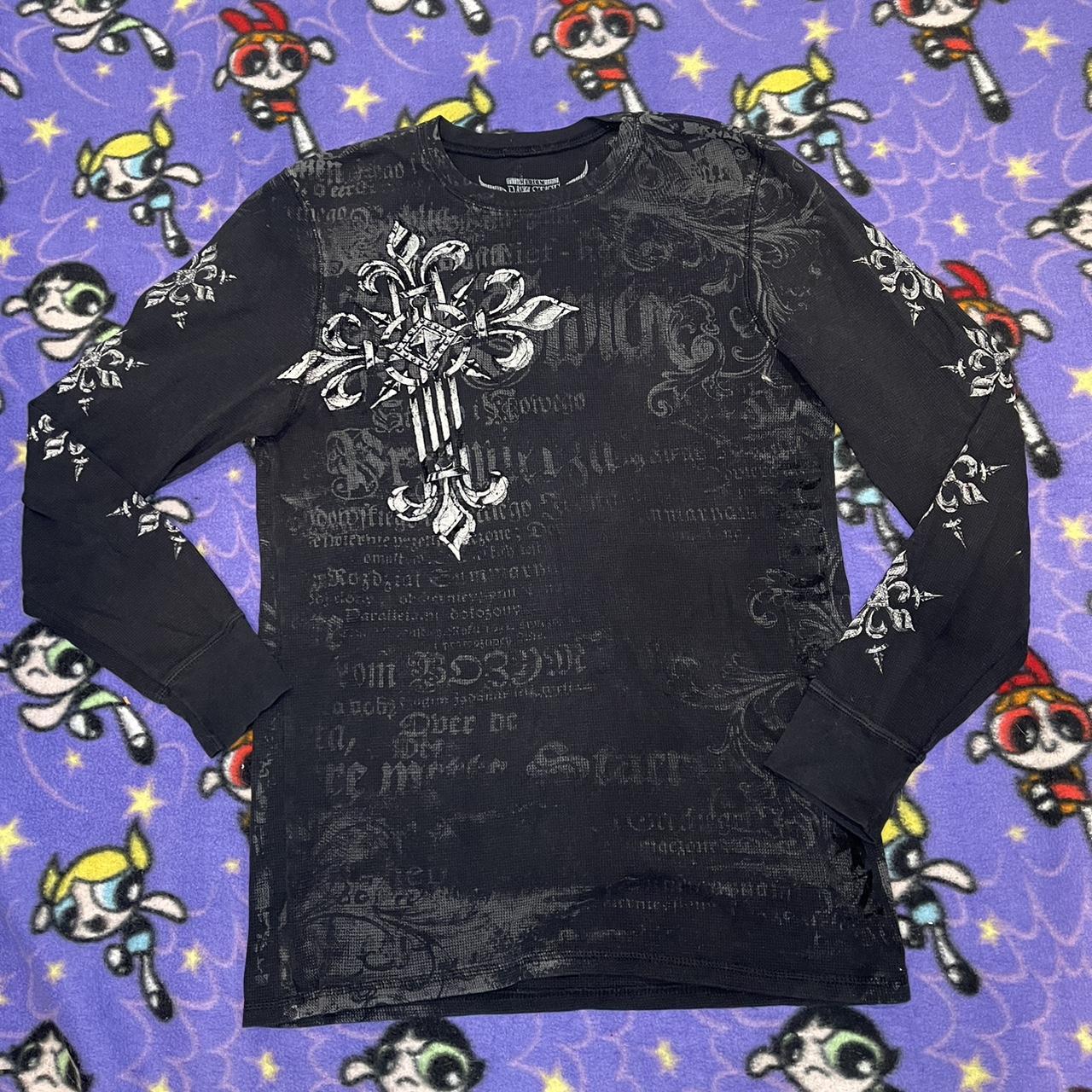 Affliction like long sleeve fits like a size large - Depop