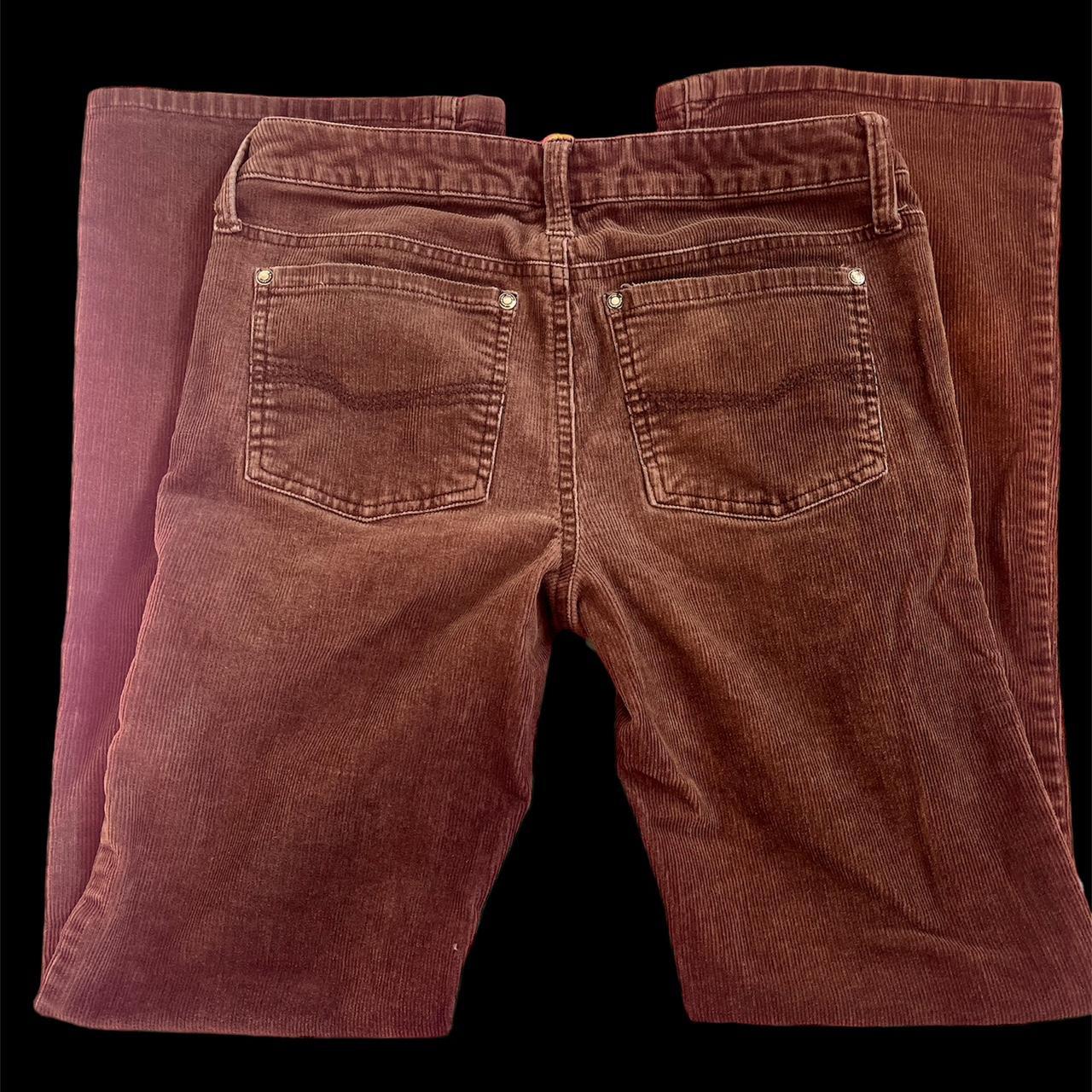 no boundaries brown corduroy jeans -waist 26... - Depop