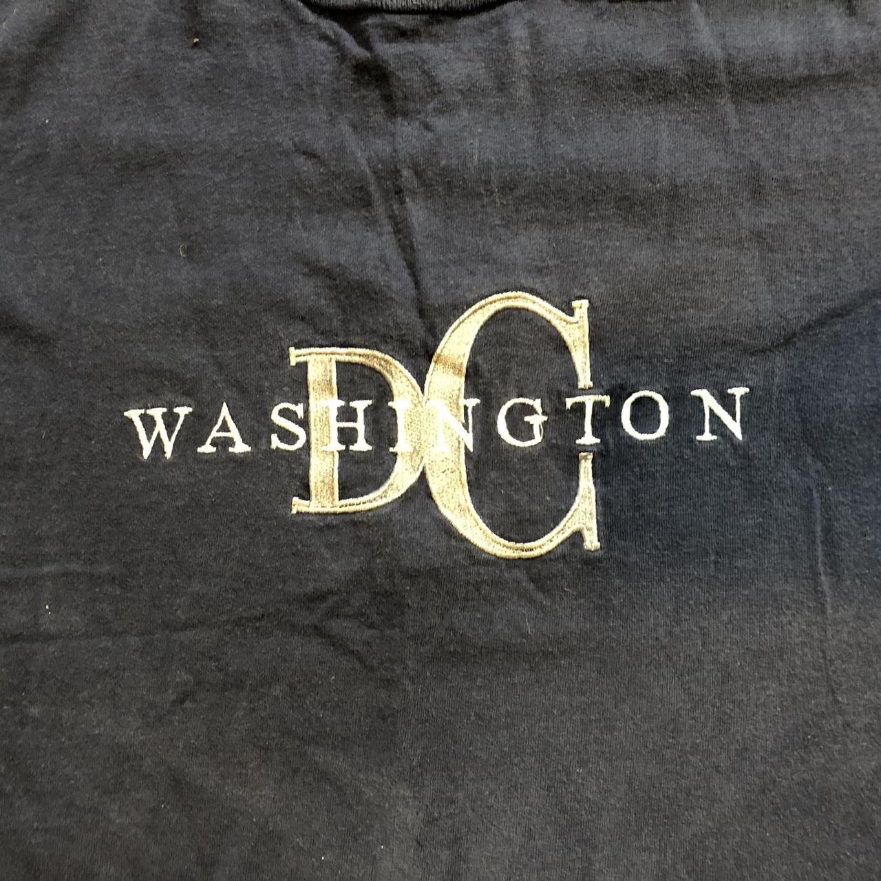 Delta Pro Weight Embroidered Washington DC Navy... - Depop